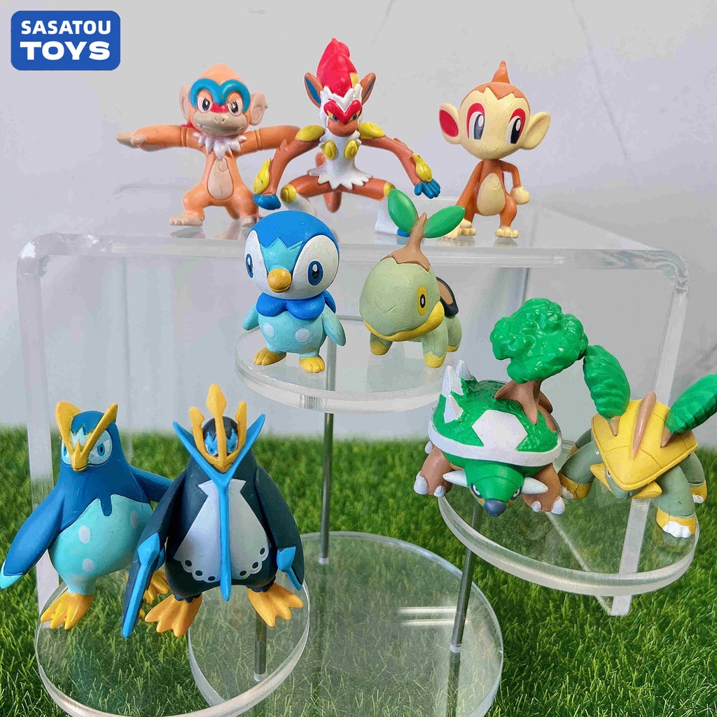 Pokemon figures Infernape figures Monferno Chimchar Piplup Empoleon ...