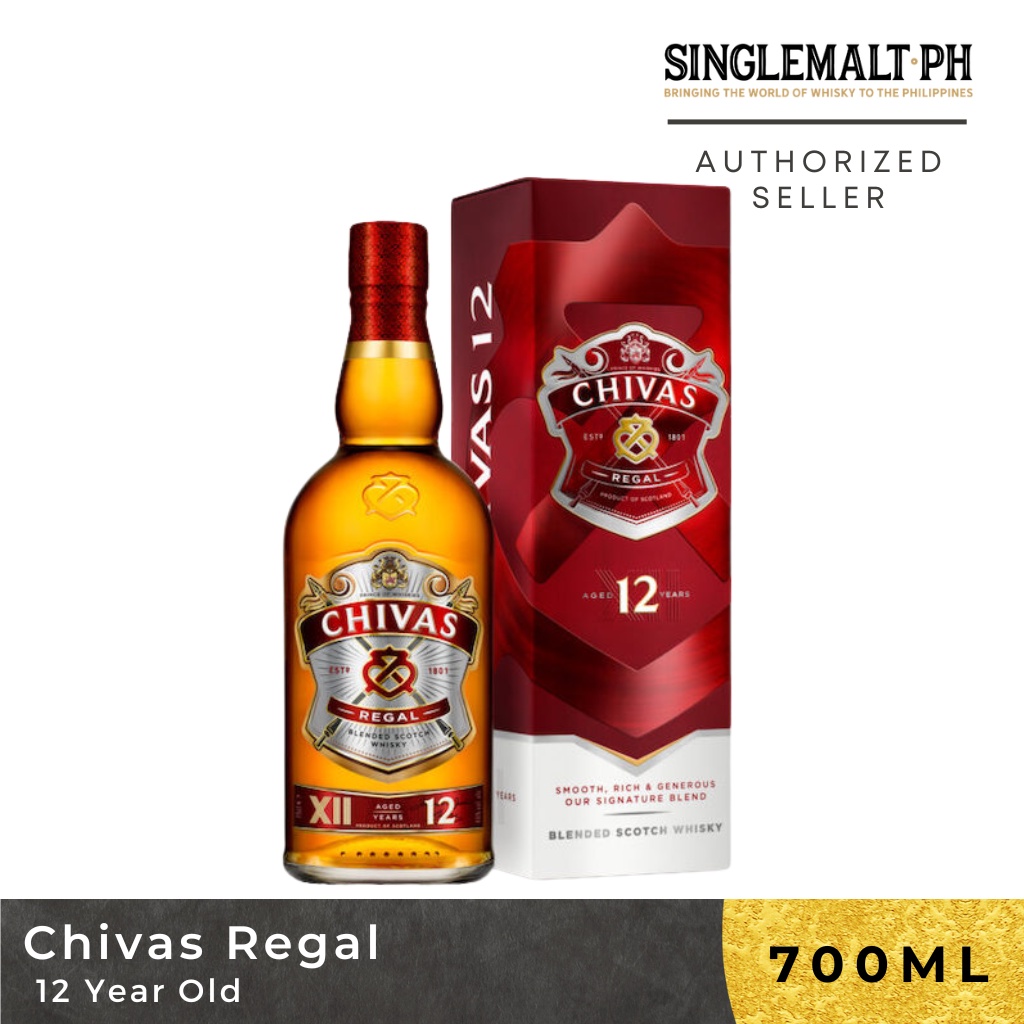 Chivas Regal 12 Year Old Blended Scotch Whisky 70cl | Shopee Philippines