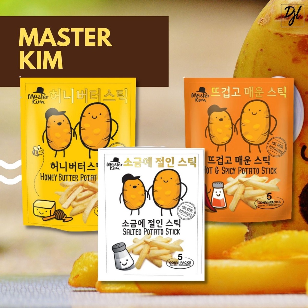 Master Kim Potato Stick 70g Potato Chips 1 Pouch Crispy Food Snack In ...