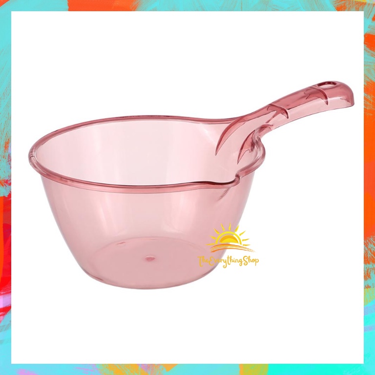 ELEGANT Nordic Water Dipper with Wooden Handle Tabo Scooper Bathroom ...