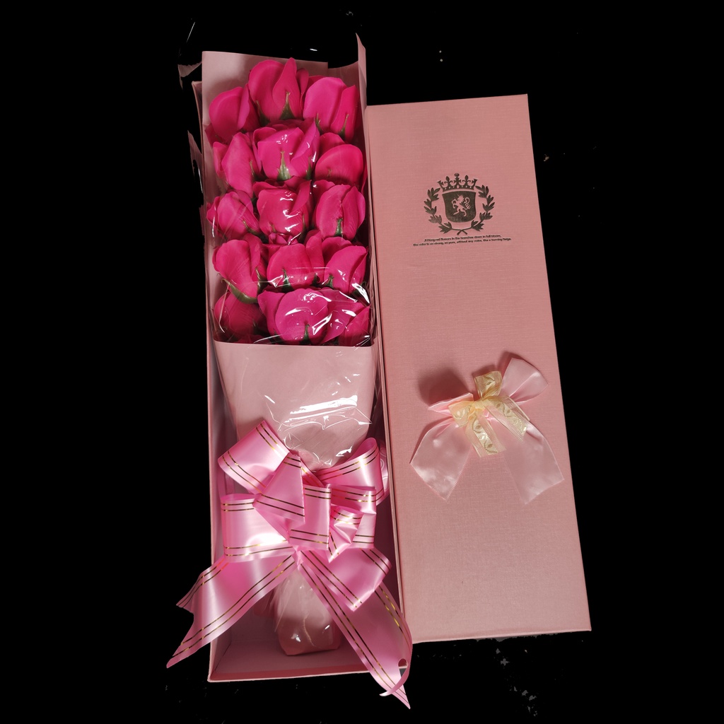 Soap Flower Rose 33 Roses Gift Box Explosive Birthday Gift For ...