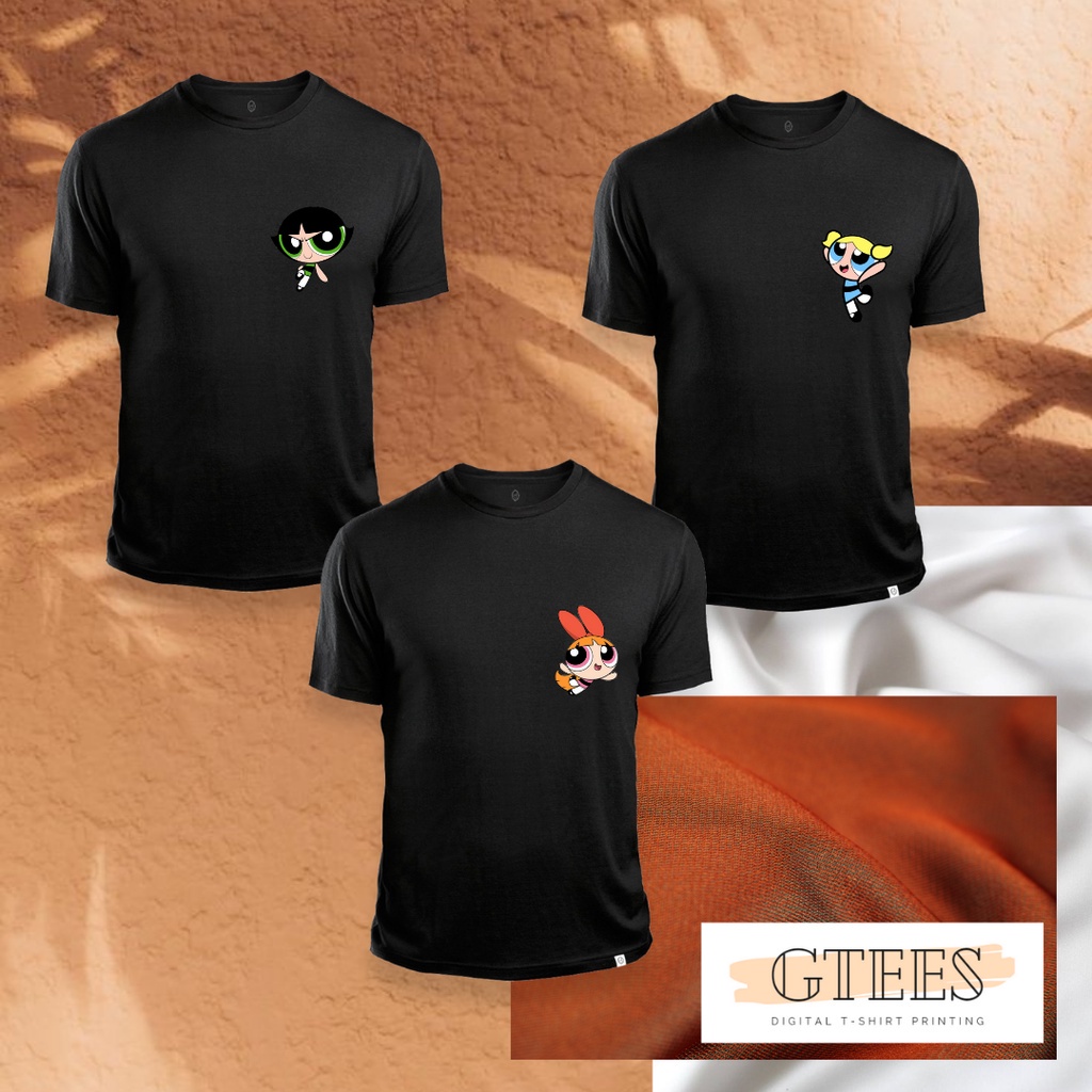 ♠ POWERPUFF GIRLS Inspired Shirt (set 1) | GTEES | Shopee Philippines