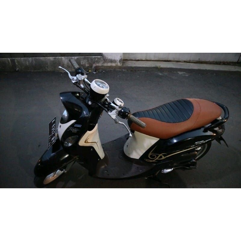 Leather SEATS CAFERACER SCOOPY BEAT VARIO FAZZIO FINO LEATHER SEATS ...