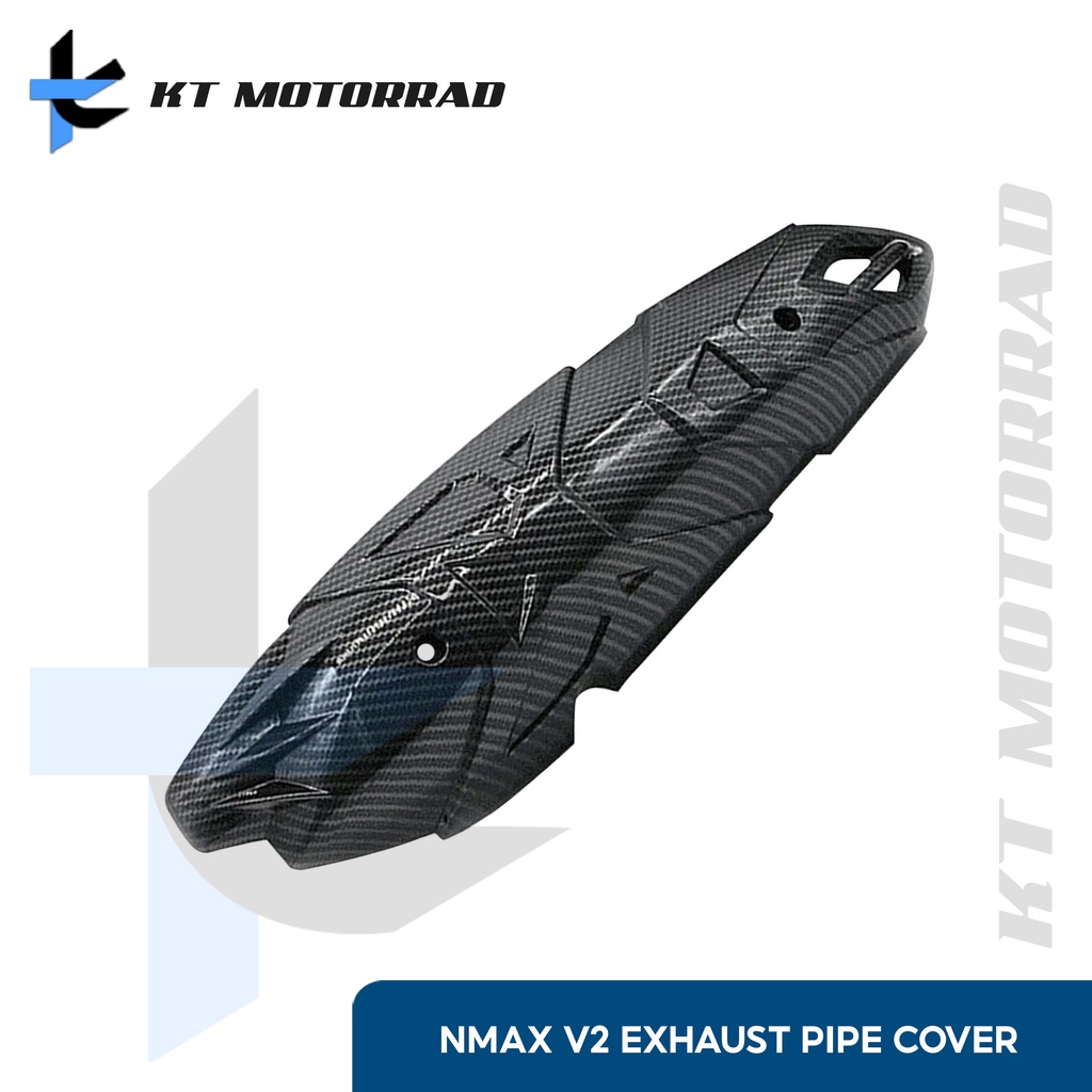 KT NMAX V2 Exhaust Pipe Motorcycle Protection Cover Guard Heat Shield ...