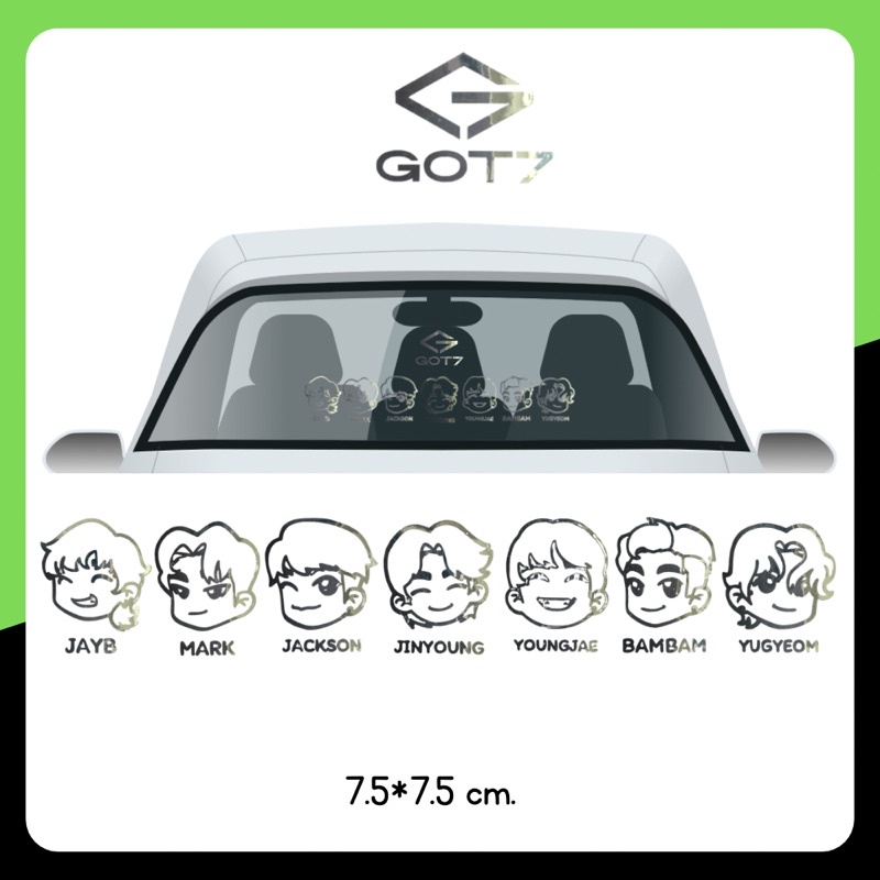 GOT7 Cartoon Stickers (Big Site) | Shopee Philippines