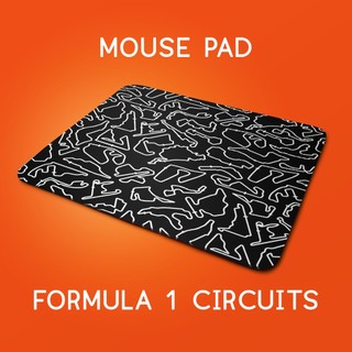 Formula 1 Circuits Mouse Pad | 5mm Thick | 18cm x 22cm | Shopee Philippines