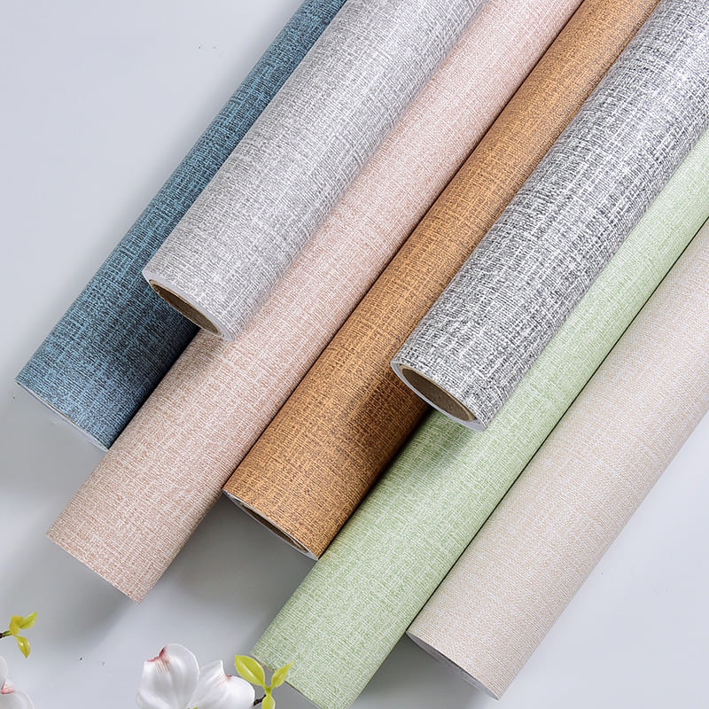 Aceking wallpaper flax design self adhesive pvc quality wall sticker ...