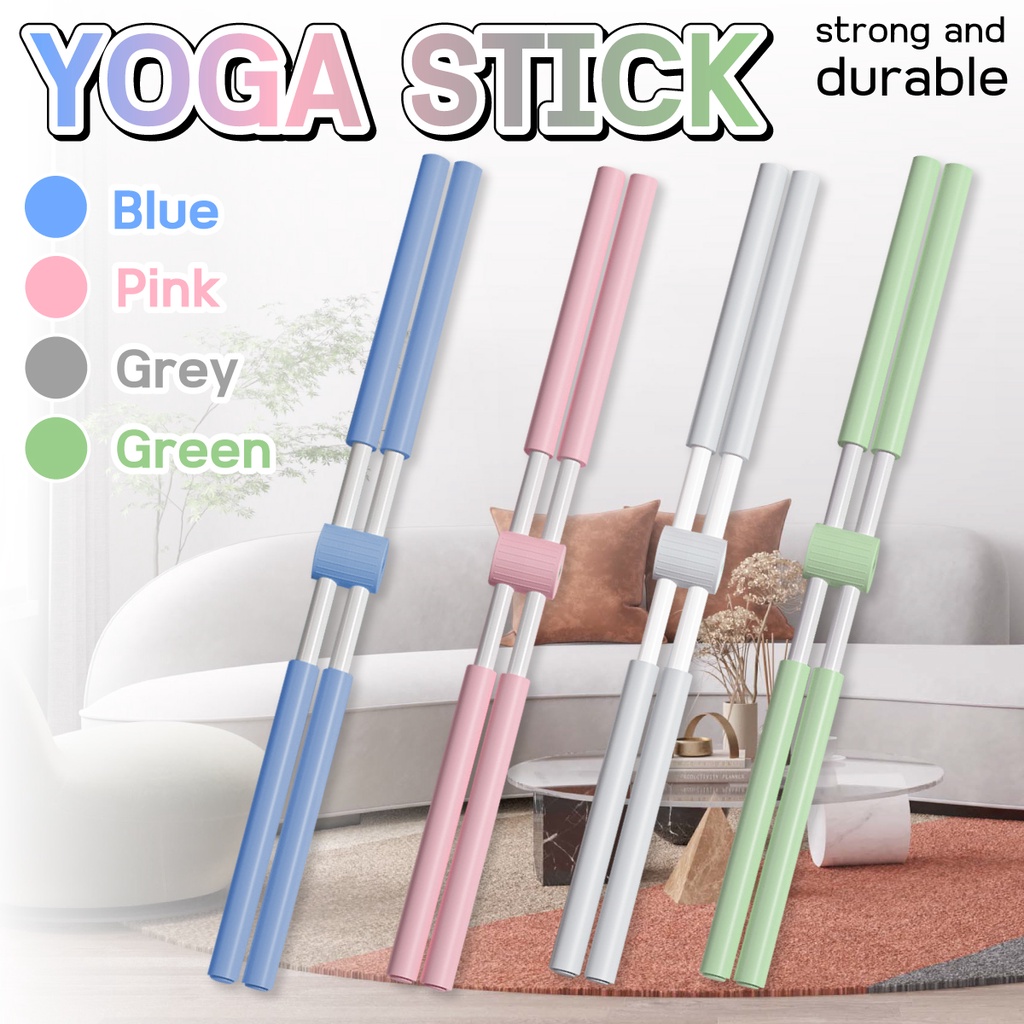 B&G SPORT Yoga Stick Cross Body Back Support Bender, Standing Posture ...