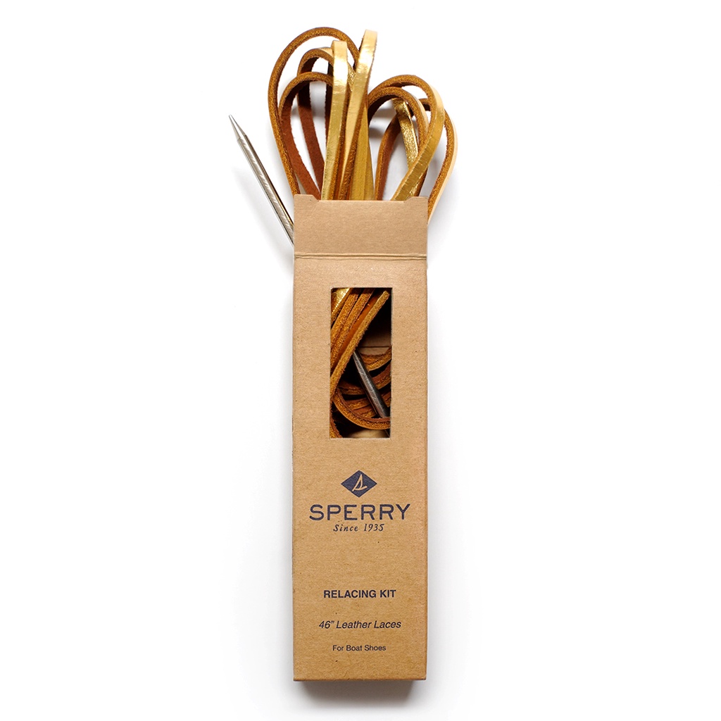 Sperry Lacing Kit (46IN) - Gold Foil | Shopee Philippines