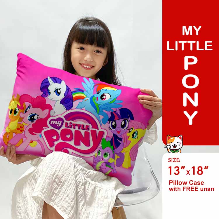 My Little Pony merch pillow big size 13x18 inches with FREE face mask | Shopee Philippines
