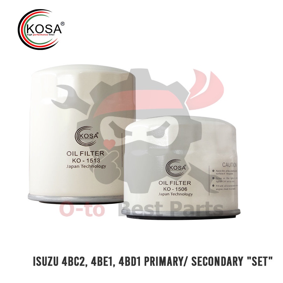 OBP ISUZU 4BC2 4BE1 4BD1 PRIMARY AND SECONDARY 8-94360-418-0 KOSA OIL ...