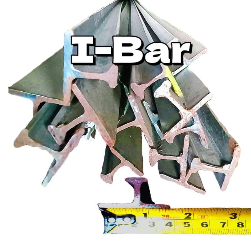 I-Bar Steel Bar Sold per 1 foot, 2FT, 3Ft, 4Ft, 150 cm | Shopee Philippines