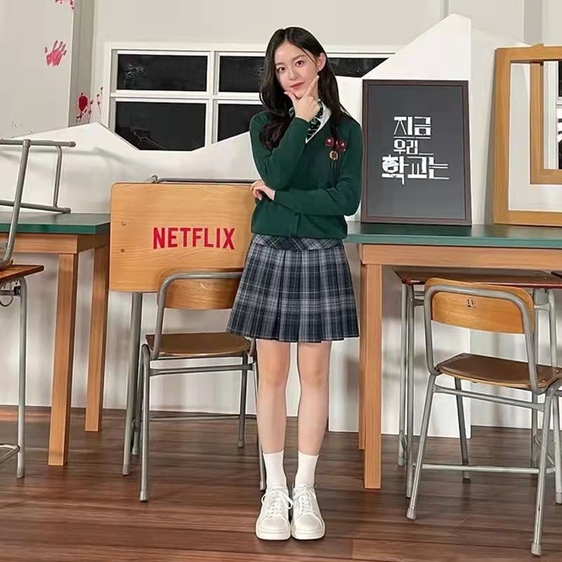 All of Us Are Dead Cosplay Costumes Women JK Hyosan High School Uniform ...