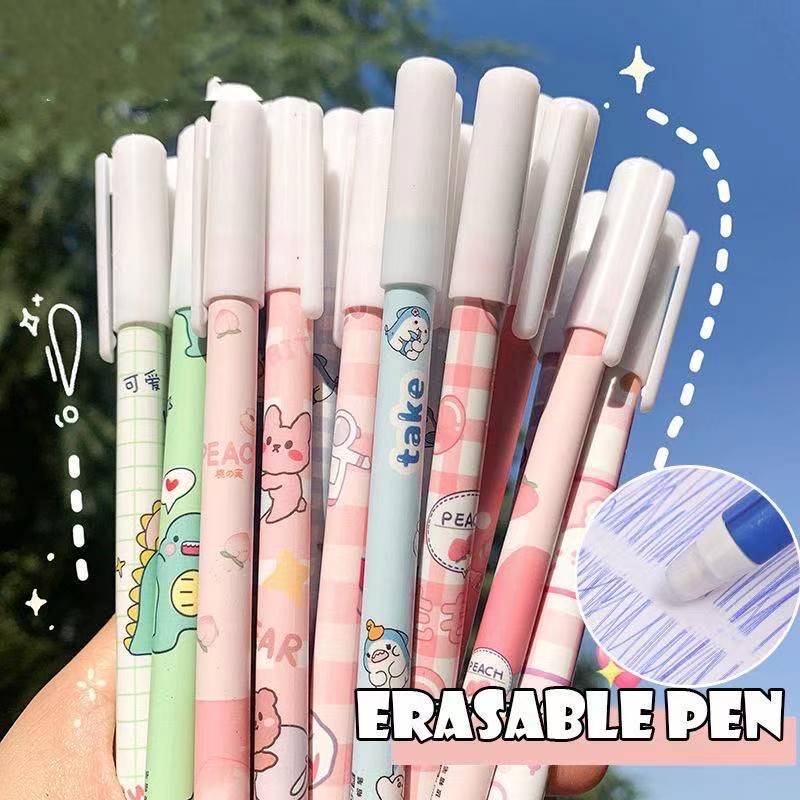 1pc random color Cute Friction Pen Erasable Ballpen with Eraser Magic 0 ...