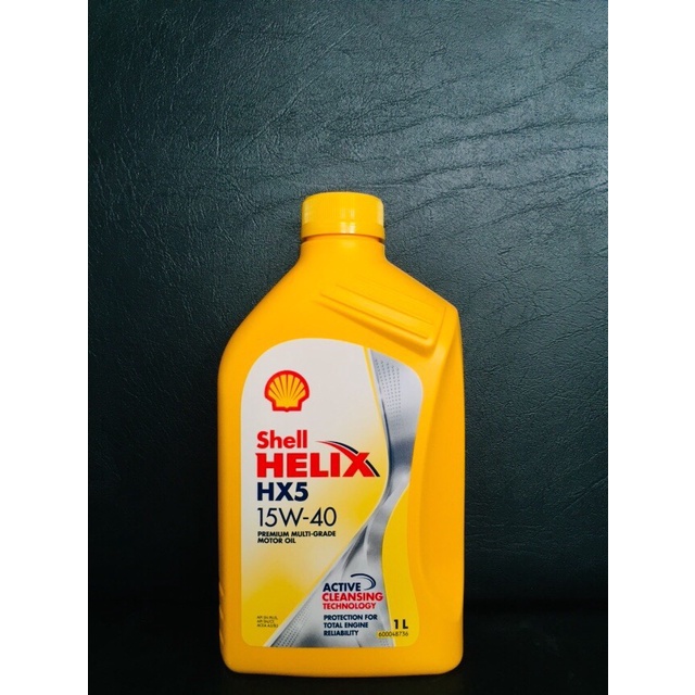 Shell Helix HX5 15W-40 Premium Multi-Grade Motor Oil 1L (Gasoline ...