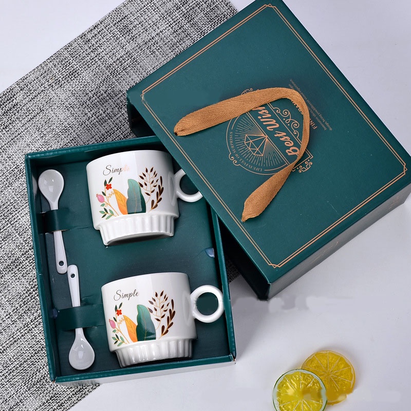 SENSI PIC#Hand gift set Ceramic cup set Coffee cup gift box/wedding ...