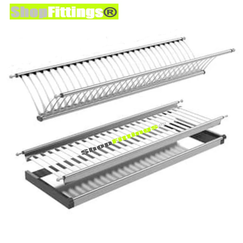 Vitco Stainless Steel Dish Drip Off Kitchen Cabinet Rack 60 70 80 90 ...