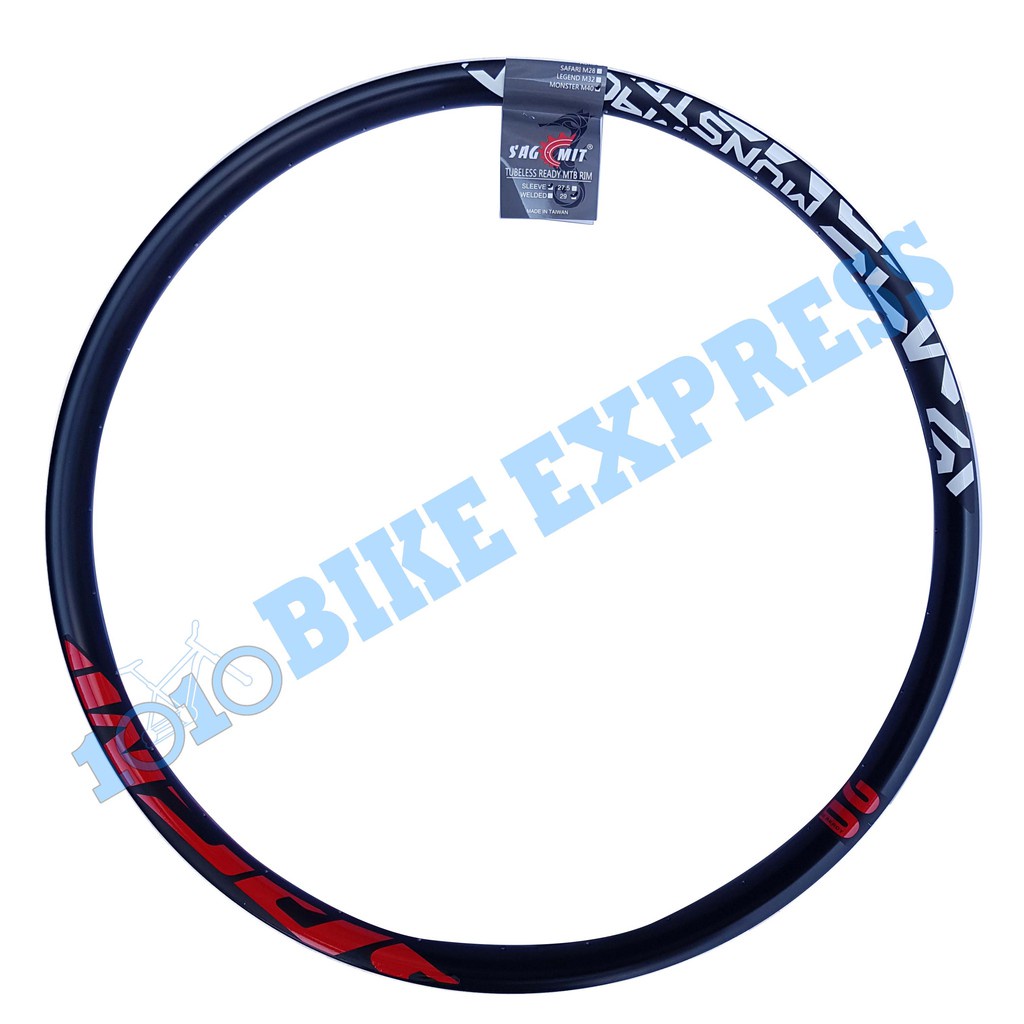 Sagmit Monster Tubeless Ready Rim 27.5 29er sold as pair | Shopee ...