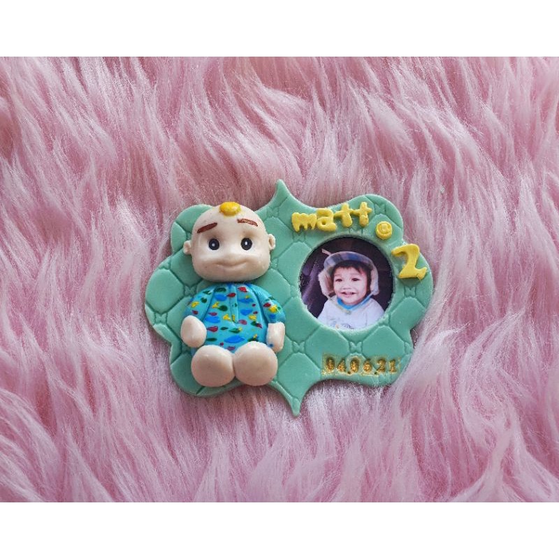 Cocomelon Theme Christening/Birthday Ref magnet Souvenir | Shopee ...
