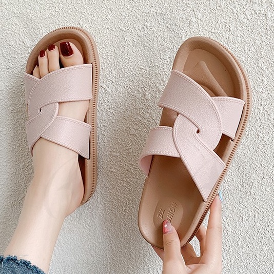 DX #410 Korean summer fashion women's slippers, wearing slippers ...