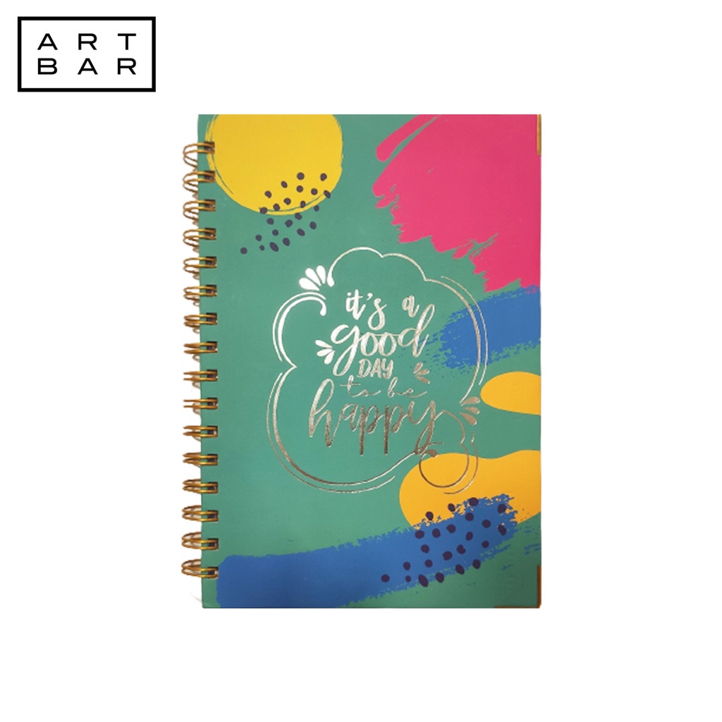 Doodle Planner DTV A5 Blue Happy Day Hardbound Wiro - Art Bar PH | Shopee Philippines