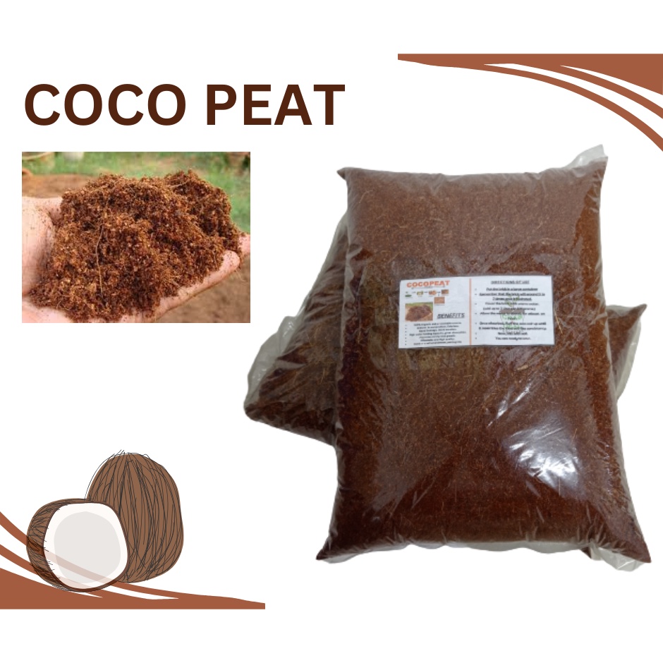 Metalflex - PURE COCO PEAT Medium Soil Enhancer - Soil Less 850 Grams ...