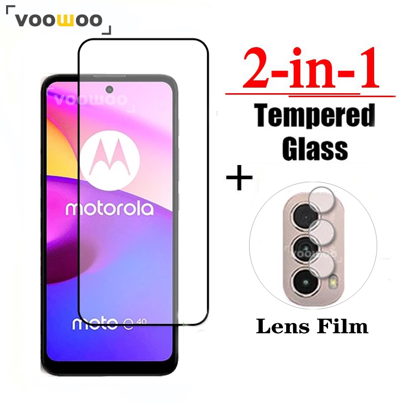 Moto E40 Full Cover Tempered Glass for Motorola Moto G51 5G G31 G100 ...