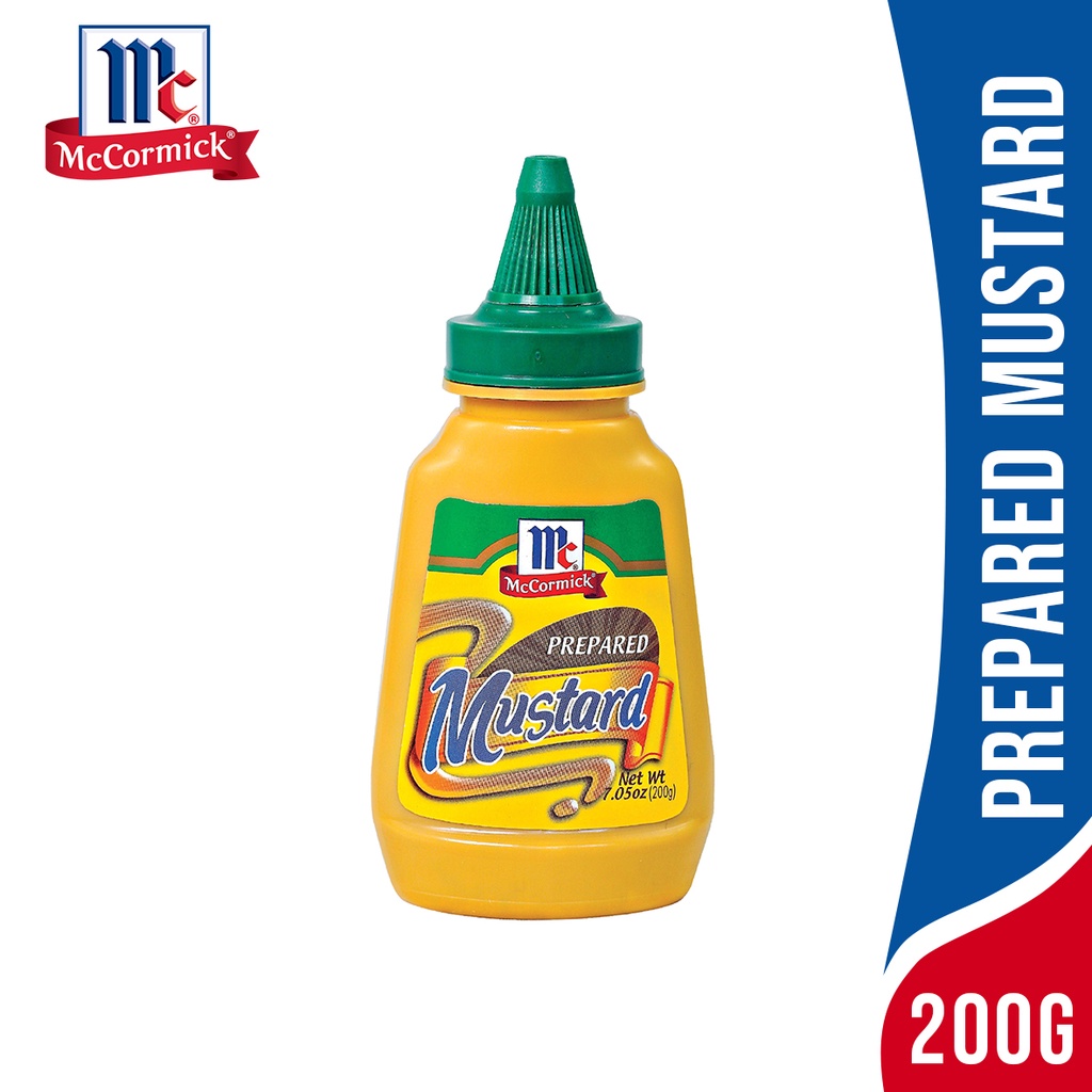 McCormick Prepared Mustard 200g | Shopee Philippines