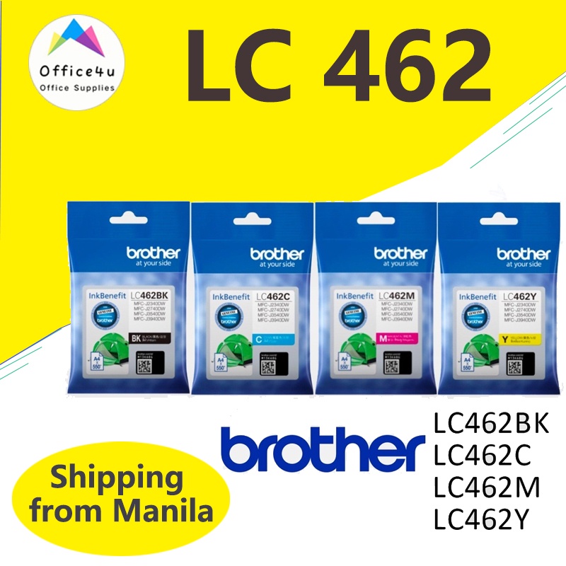 Original For MFC-J2340DW J2740DW J3540DW J3940DW printer Brother LC 462 ...