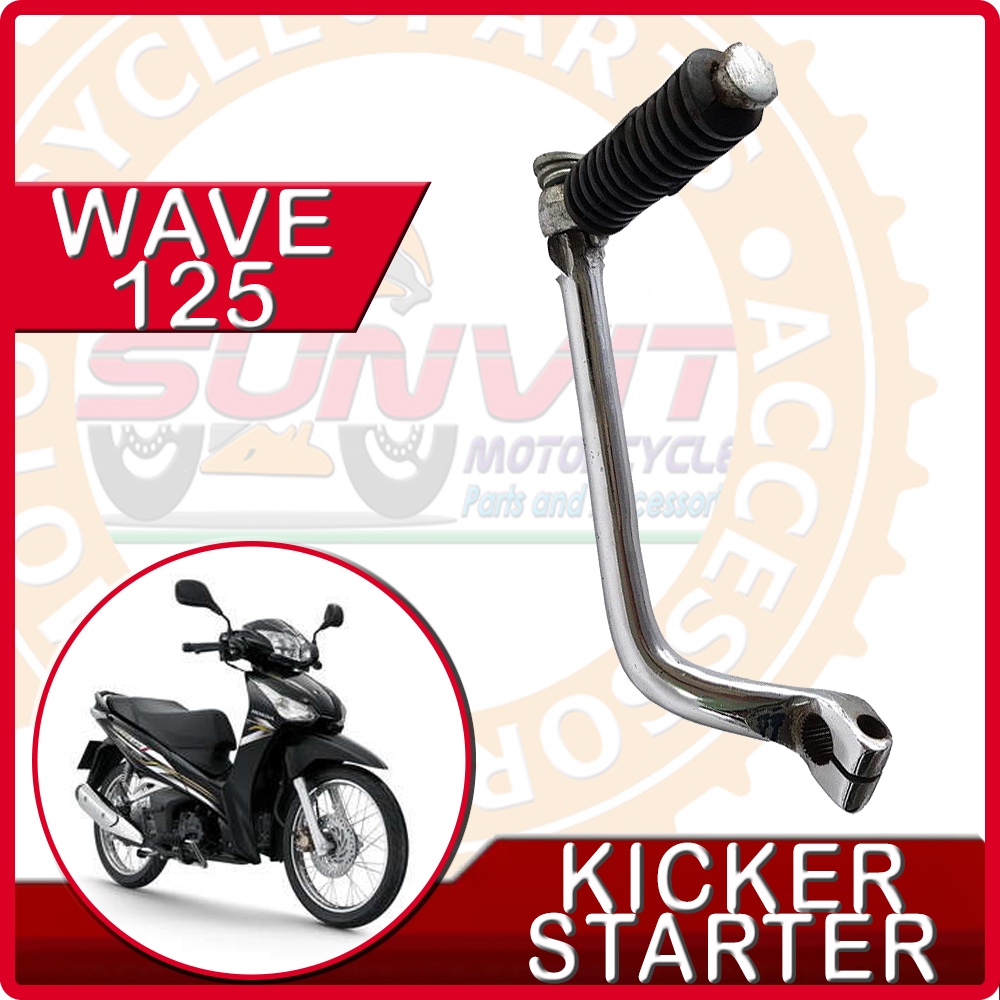 MOTORCYCLE KICKER STARTER WAVE125 / XRM125 | Shopee Philippines