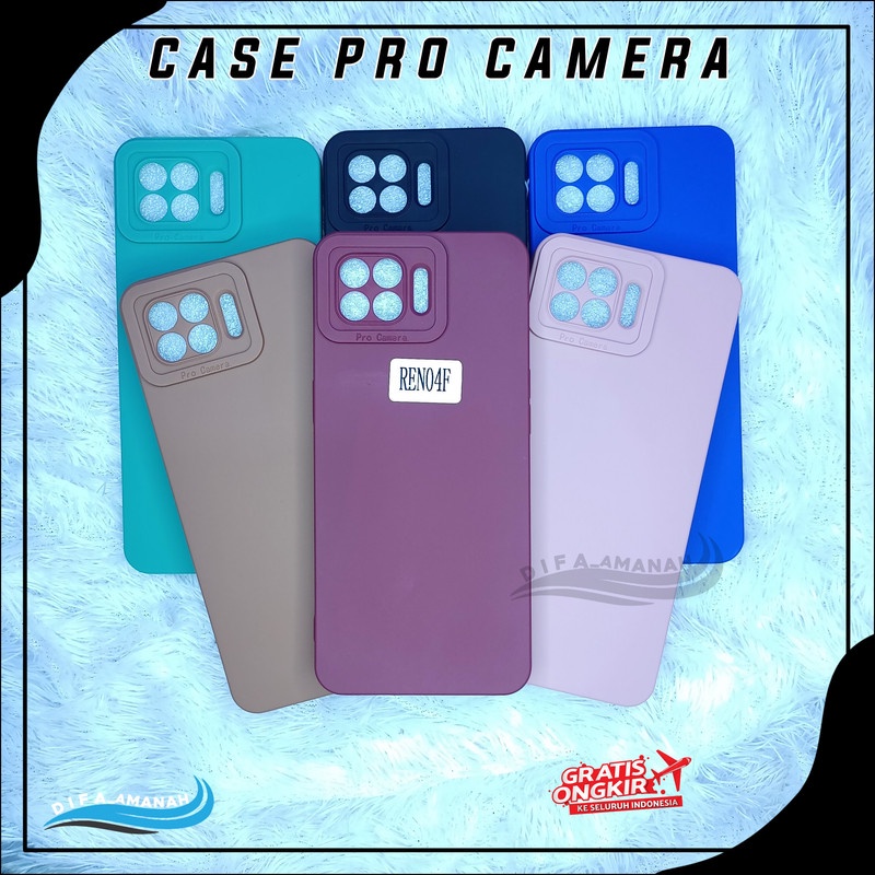 Oppo Reno 4F Reno 4lite F17 PRO A93 SILICON COLOR MACARON / CASE PRO ...