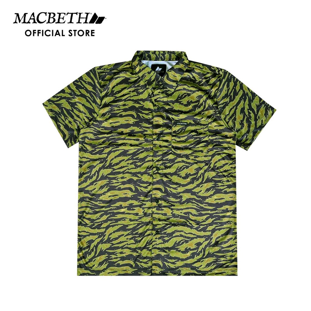 Macbeth Men's Polo Woven - BRIGADE TIGER CAMO 1 ( SALE ) | Shopee ...