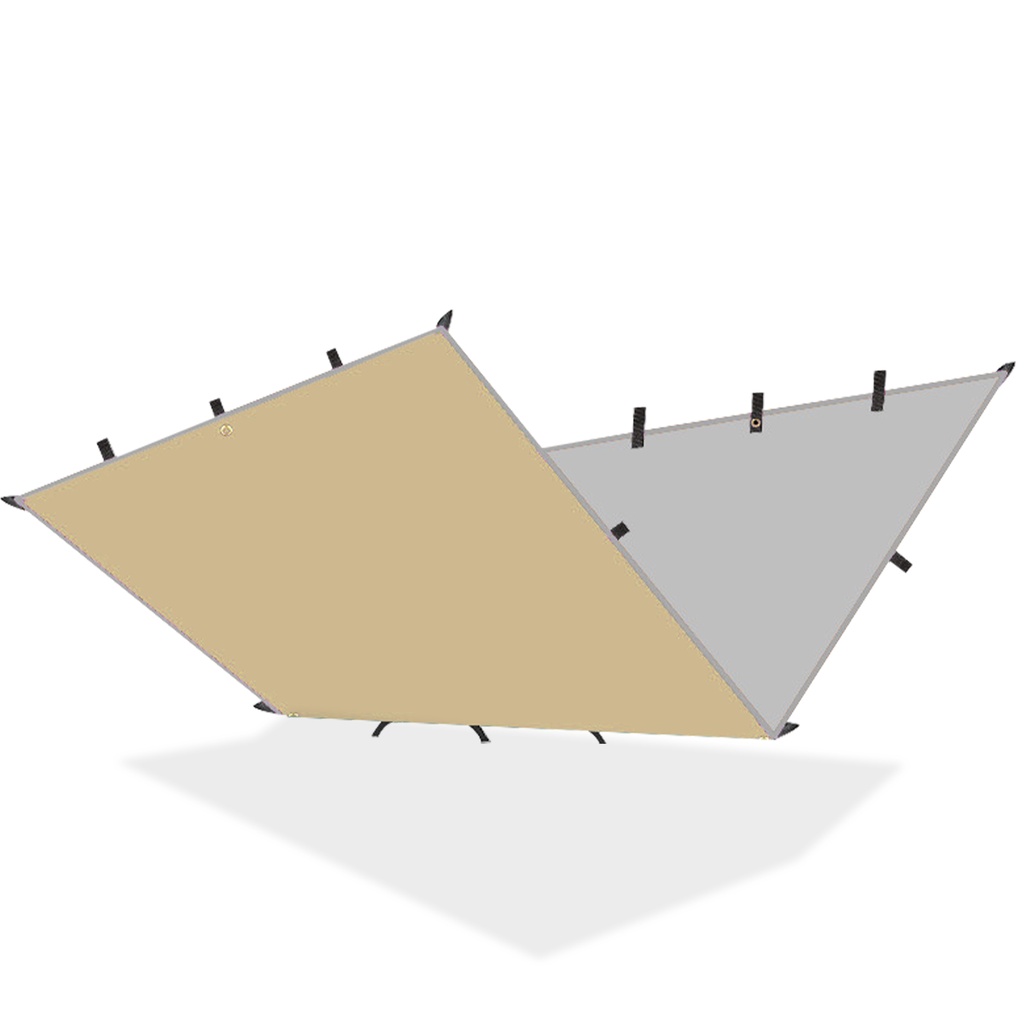 Camping Hammock Rain Fly Hammock Tent Tarp Waterproof Ultralight Rain ...