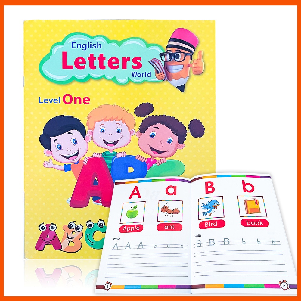 Kids Writing Exercise Book School Calligraphy Copybook English ABC ...