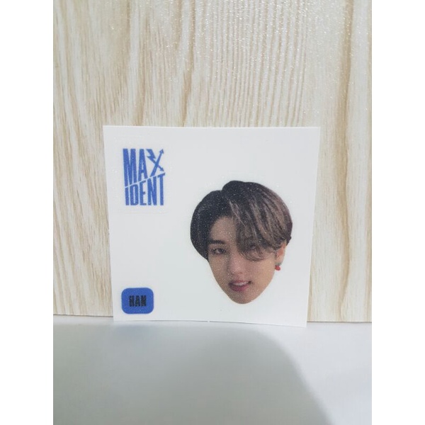 Stray Kids Han Maxident Official Face Sticker | Shopee Philippines