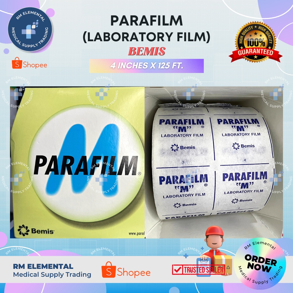 Laboratory Sealing Film Parafilm 4in x125ft PM996 | Shopee Philippines