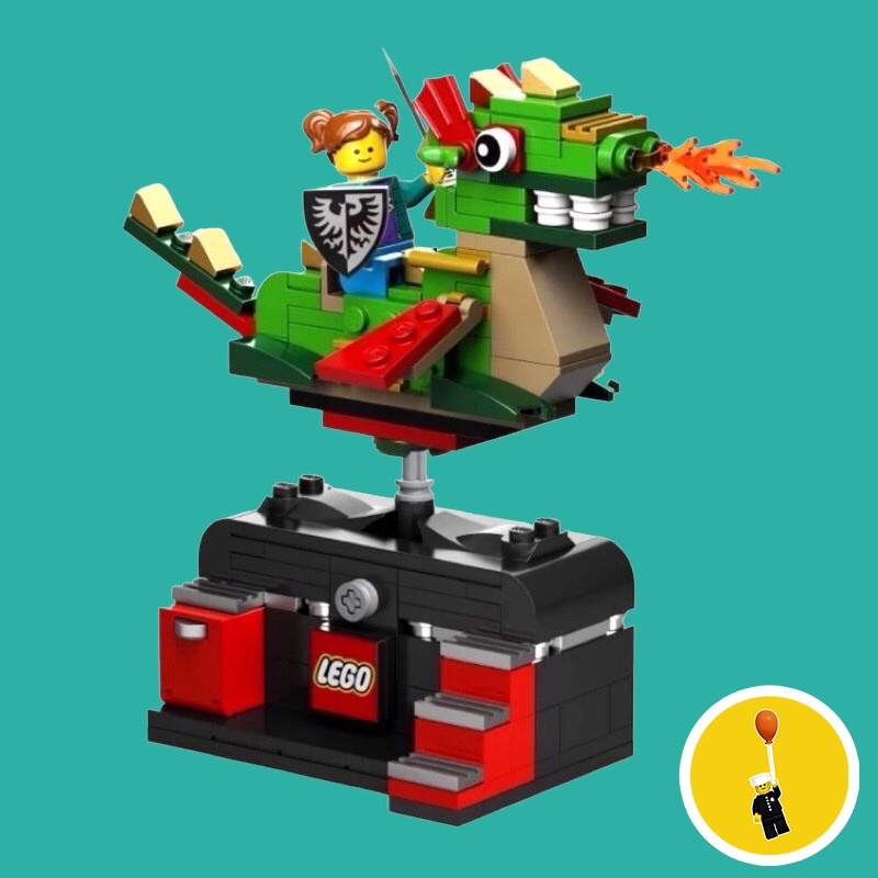 LEGO Bricktober 2022-Dragon Adventure Ride (New)(Conditon as photo show ...