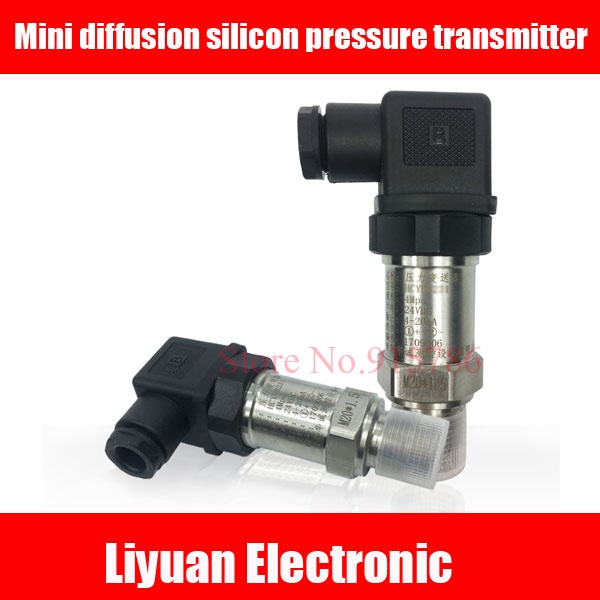 Mini diffusion silicon pressure transmitter / G1/4 pressure transmitter ...