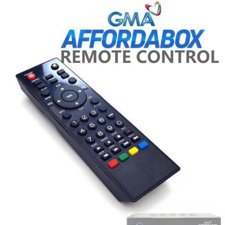 GMA Affordabox Remote Control Universal TV Remote Control for GMA ...