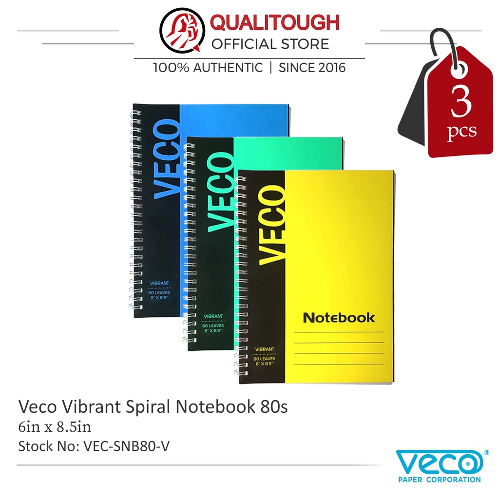 3pcs Notebook 6in x 8.5in | Office Supplies |School Supplies ...