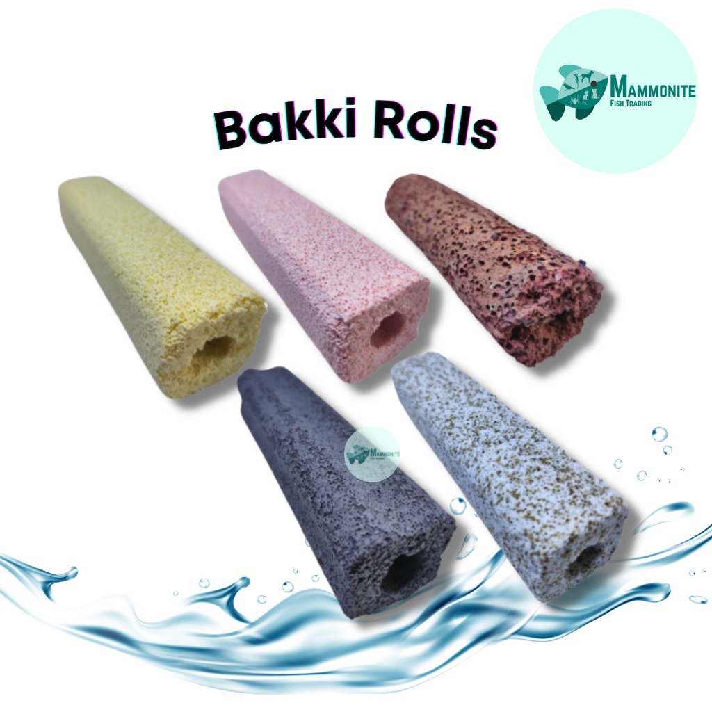 Premium Bakki Roll For Aquarium Activated Carbon Lava Peppered ...