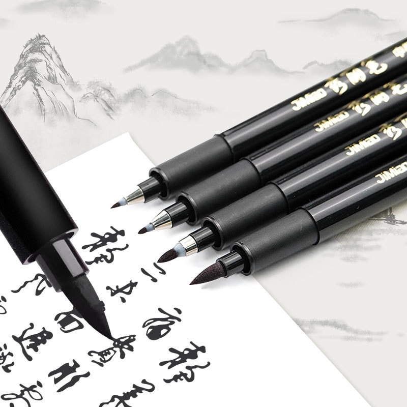 Calligraphy Pen Lettering Pens Brush With Ink Art Craft Writing Tools ...
