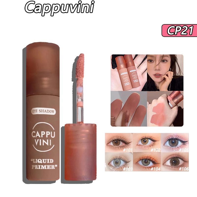 Cappuvini Liquid Long-Lasting Waterproof Eyeshadow Eye Matte 3G 1 Box ...