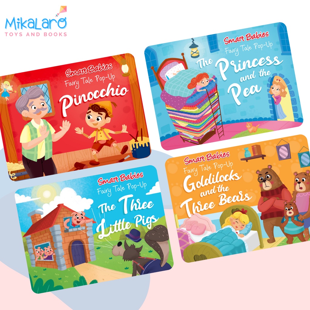 Smart Babies Fairy Tale Pop-Up Story Books | Paperback | 8 Pages ...