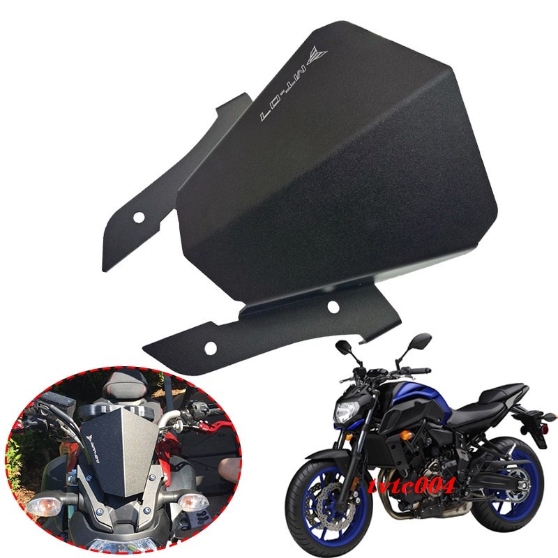 Motorcycle Windshield MT-07 FZ-07 13-16 Motorcycle Wind Deflector ...