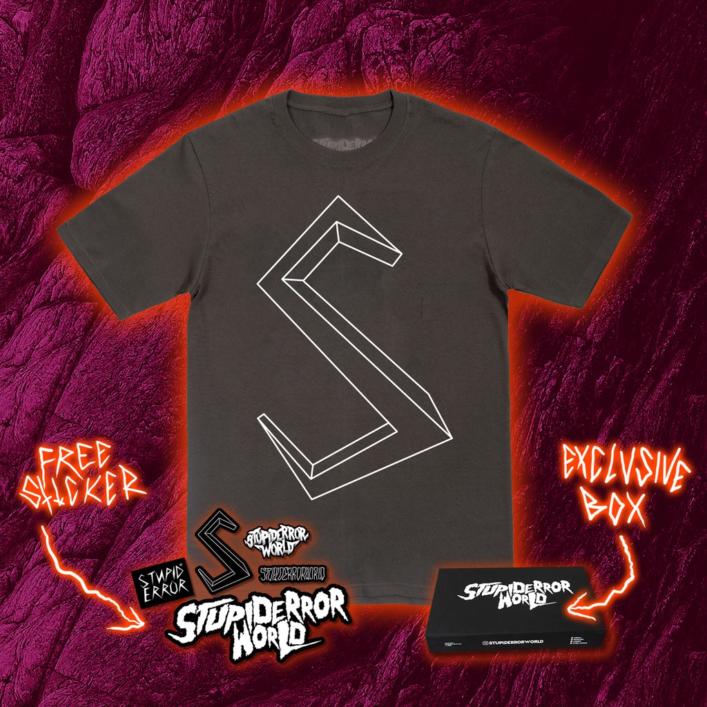 Stupidorror - S3D (GreyTshirt) | Shopee Philippines