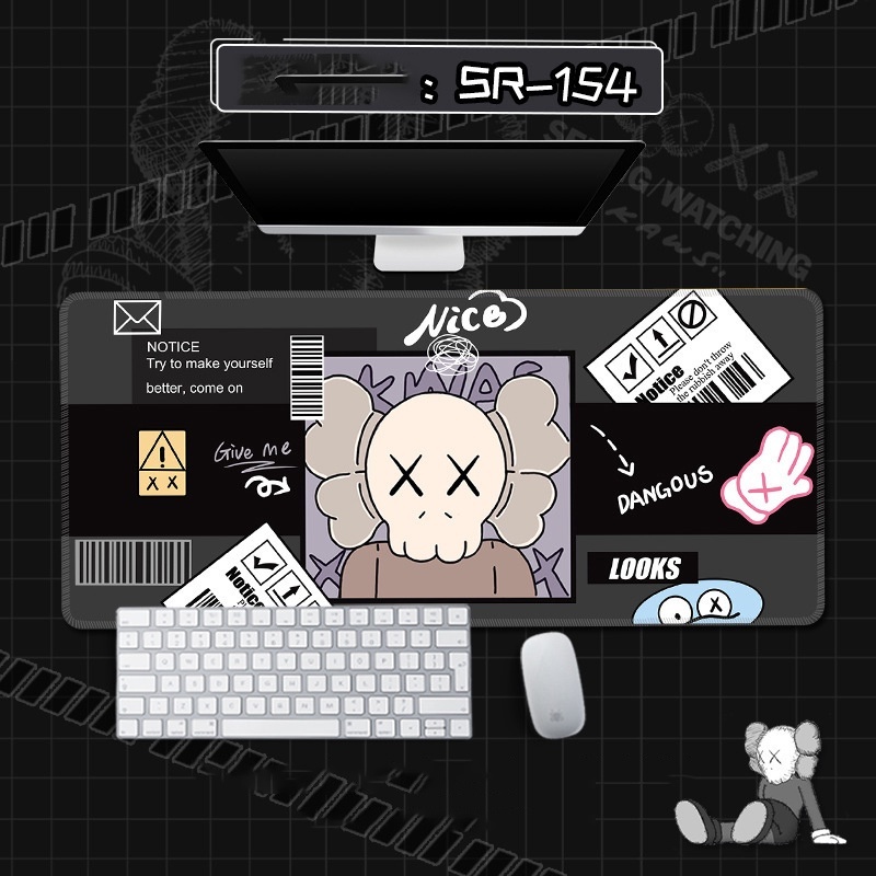 Kaws Gaming Mouse Pad 90cm*40cm Extra Large ANTI-SLIP | Shopee Philippines
