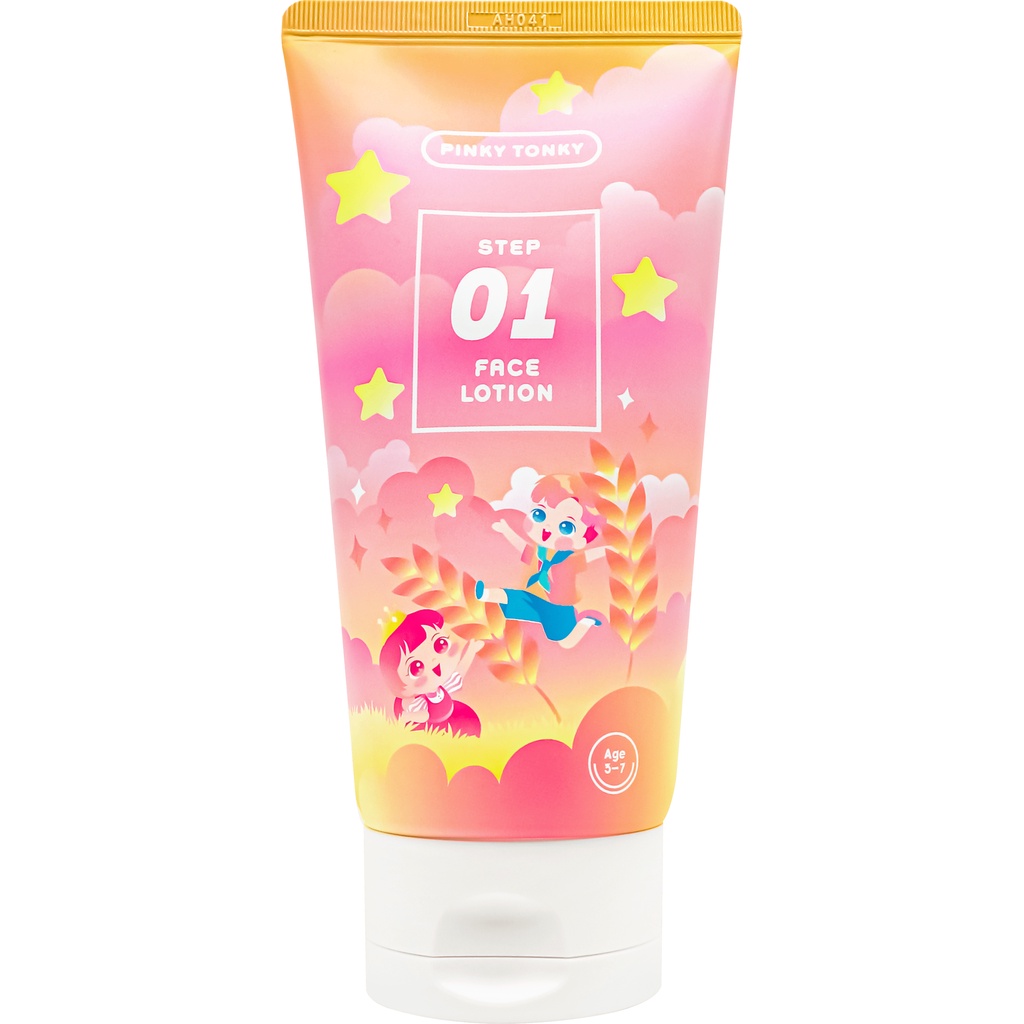 Pinky Tonky Kids 3-Step Face Lotion that fits your kids growth stage ...