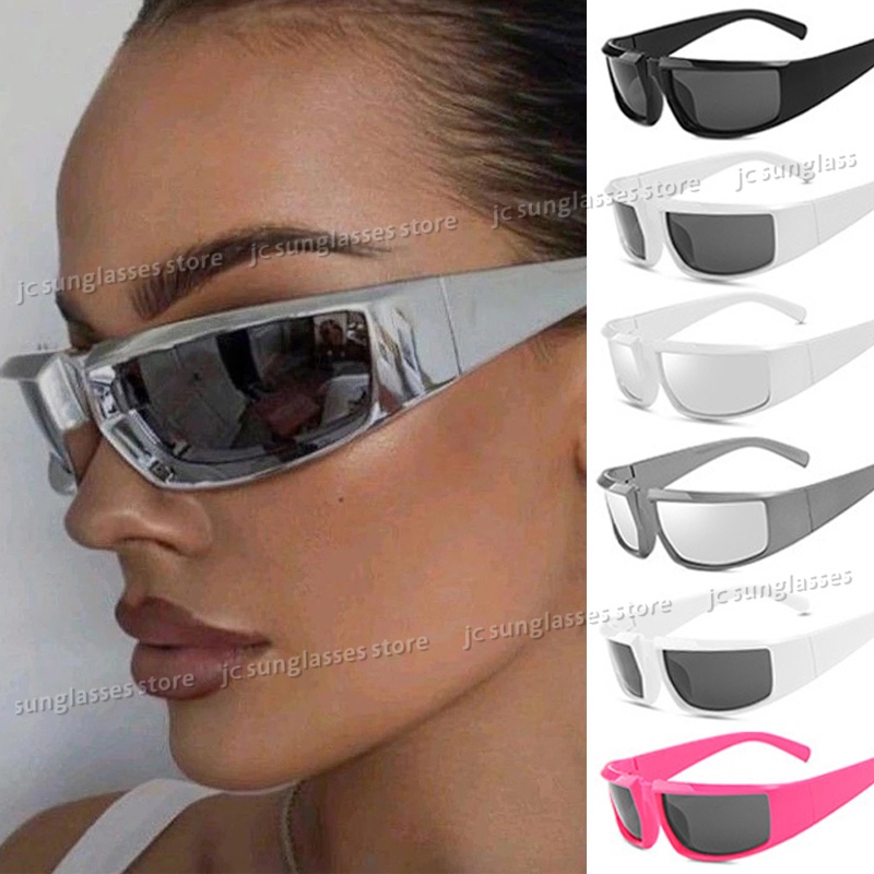 【Manila Ready Stock】 Y2K Sunglasses Eyewear Steampunk Sports Punk ...