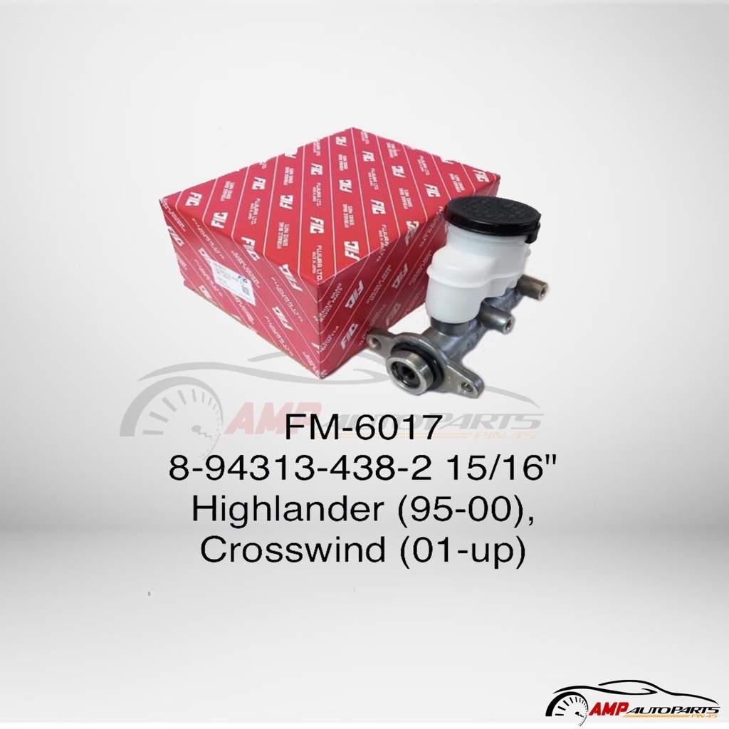 Brake Master For HIGHLANDER (1995-2000) CROSSWIND (2001-up) | Shopee ...